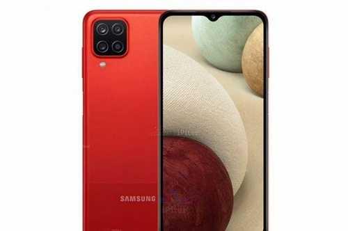 Новый Samsung Galaxy A12 SM 4+ 128Gb (Красный) SM