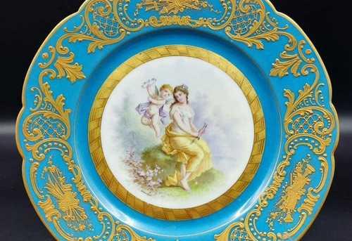 Фарфоровая тарелка, Севрская мануфактура