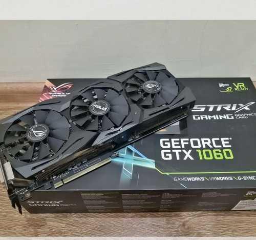 Видеокарта asus ROG Strix nVidia GeForce GTX 1060