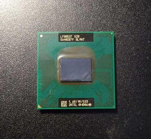 Процессор Intel Celeron M 520 LF80537