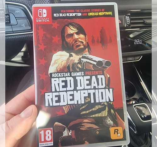 Red dead redemption nintendo switch картридж