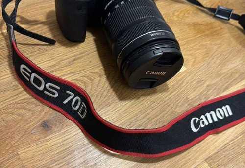 Зеркальный фотоаппарат Canon EOS 70 D (w)