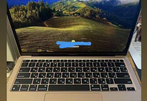 MacBook air 13 M1 SSD 256 гб золотой