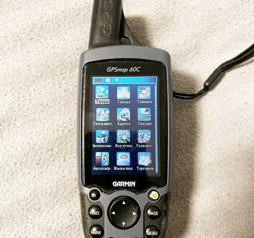 Навигатор garmin gpsmap 60c