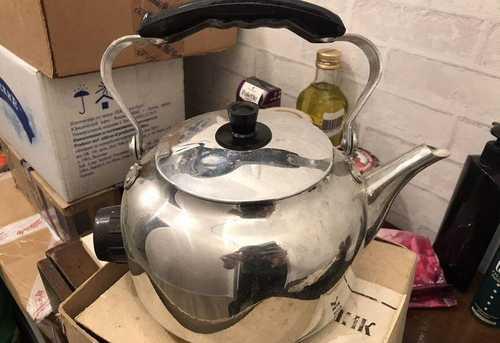 Электрический чайник с терморегулятором СССР новый