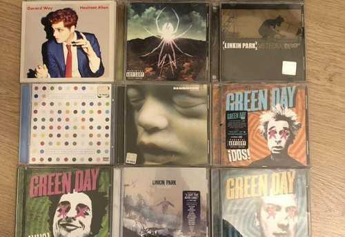 Cd диски my chemical romance, green day