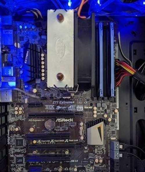 Asrock z77 Extreme4 + i5-2500 + 8gb ram