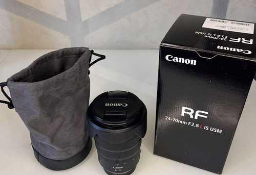Объектив Canon RF 24-70 F2.8 L IS USM