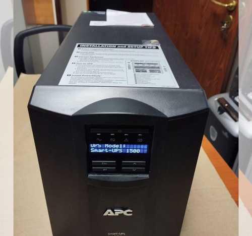 Ибп APC Smart-UPS 1500, 1000VA (SMT1500I)