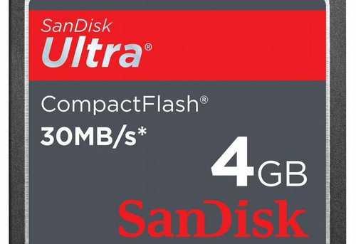 Карта памяти CF SanDisc 4gb