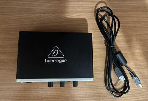 Звуковая карта behringer umc22