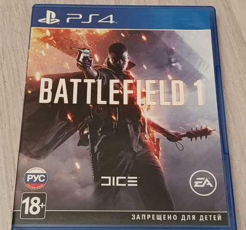 Battlefield 1 ps4 диск