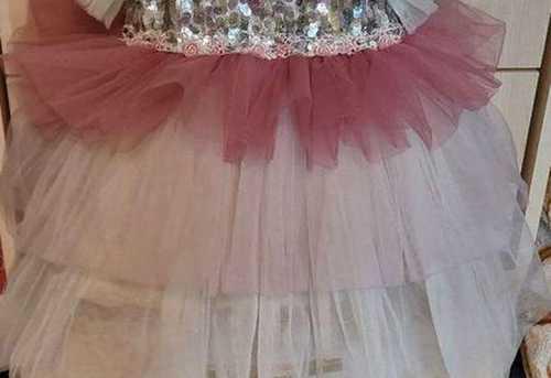 Праздничное платье для девочек 86-92