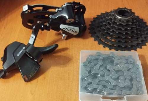 Групсет shimano altus 8 s