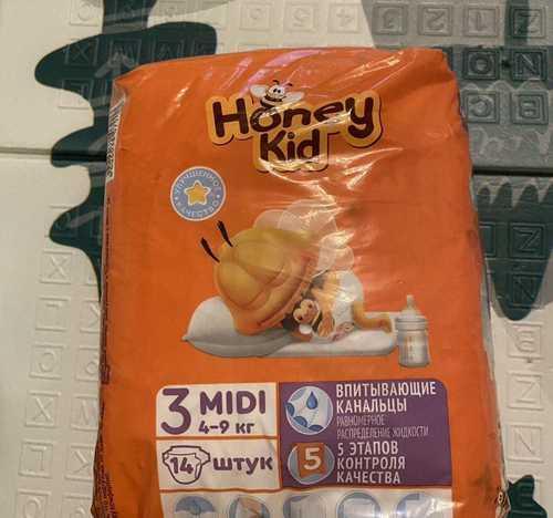 Подгузники Honey Kid 3