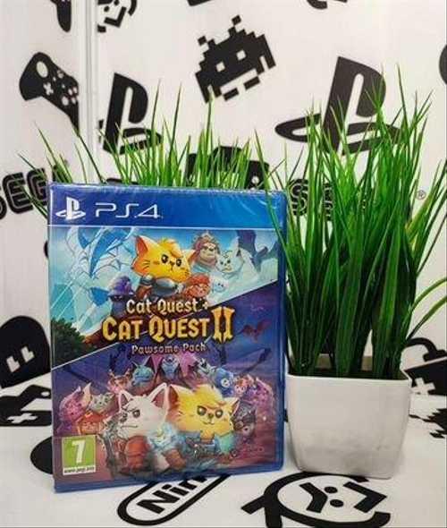 Cat Quest + Cat Quest II Pawsome Pack PS4 NEW