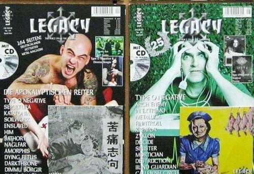 20 Журналов Legacy 2003-2014 (Цена за всё