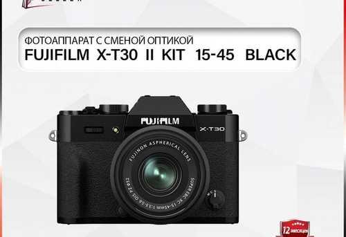 Fujifilm X-T30 II KIT 15-45 black