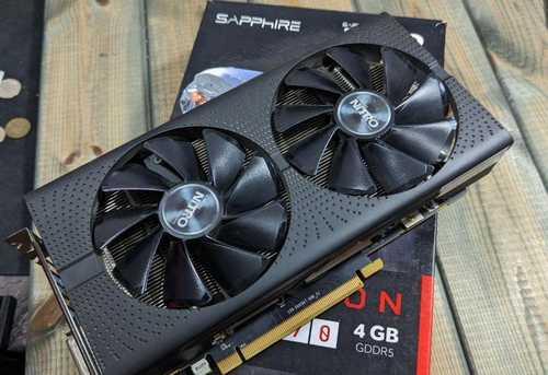 Видеокарта Sapphire Nitro RX 470 4 gb