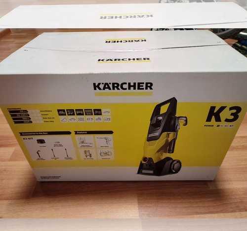 Мойка высокого давления karcher K 3 1,6 кВт 120 б