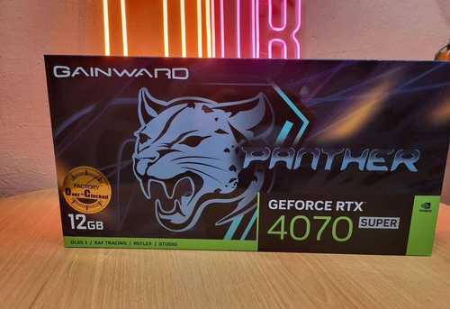 Видеокарта RTX 4070 Super Gainward Panther OC