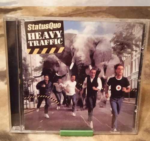 Cd диск. Status Quo "Heavy traffic"