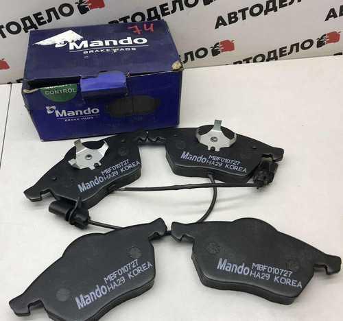 Колодки тормозные передние Mando mbf010727 Audi A4