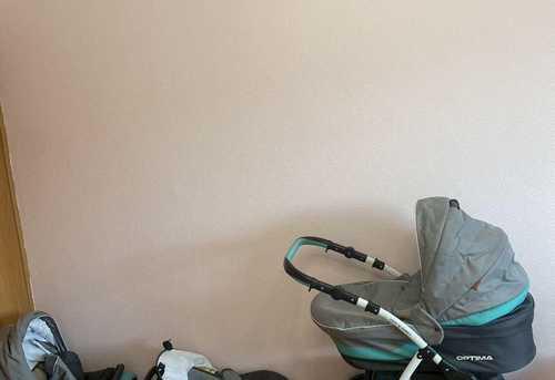 Коляска 3 в 1 verdi babies optima