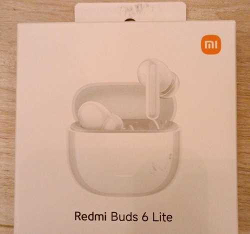 Беспроводные наушники xiaomi redmi buds 6 Lite