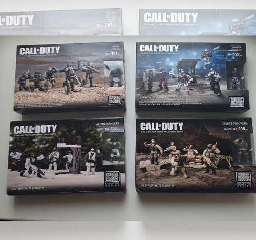 Mega Bloks Call of Duty солдатики - конструктор