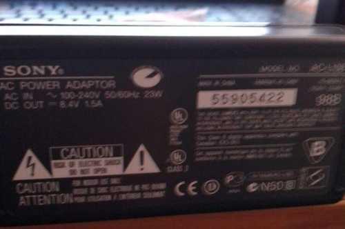 Sony power adapter ac-lc10b адаптер питания