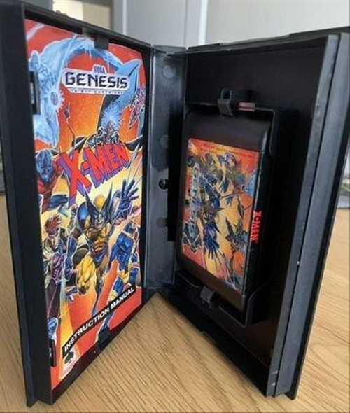 X-men Sega Genesis, оригинальный комплект игры