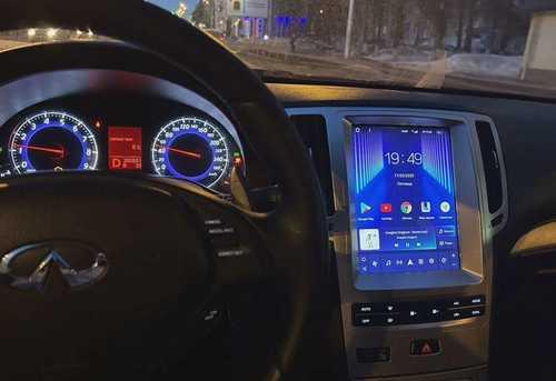 Android Tesla для Infiniti G25 G35 G37, есть Teyes