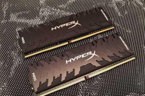 Оперативная память ddr4 HyperX Predator Kit 16Gb X