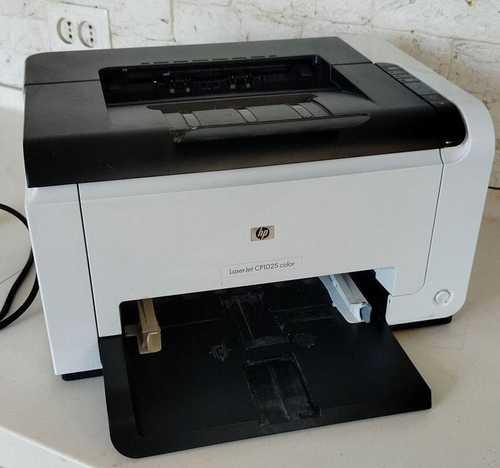 Цветной лазерный принтер HP laserJet CP1025 color