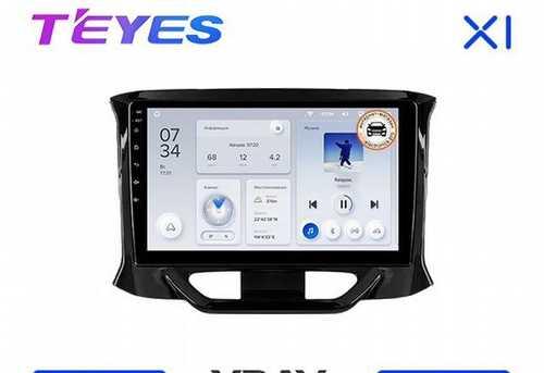 Штатная магнитола Teyes X1 4G 2G+32G LADA Xray