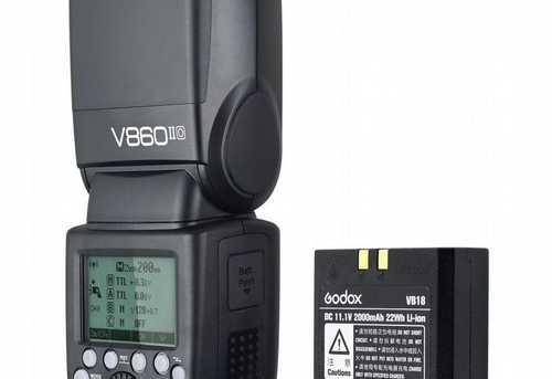 Вспышка накамерная Godox Ving V860II TTL для