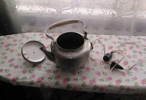 Чайник электрический алюминиевый СССР