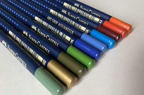Акварельные карандаши faber