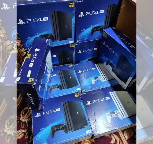 Sony playstation 4 pro 5 штук