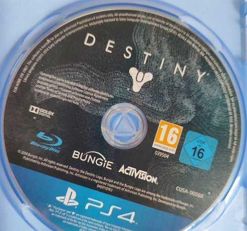 Destiny PS4 не в родном кейсе