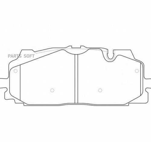 Колодки тормозные передние audi Q7 15- BP33006 BP3