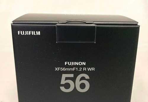 Fujifilm xf 56mm f 1 2 r wr гарантия 3 года