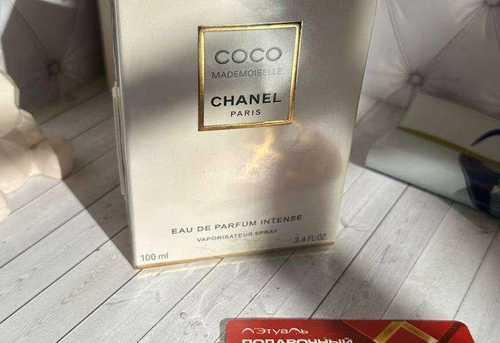 Chanel coco mademoiselle intense+подарочная карта