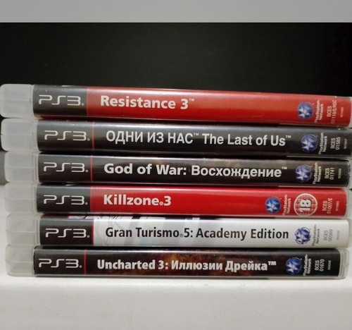 Диски на ps3. Коллекционное состояние