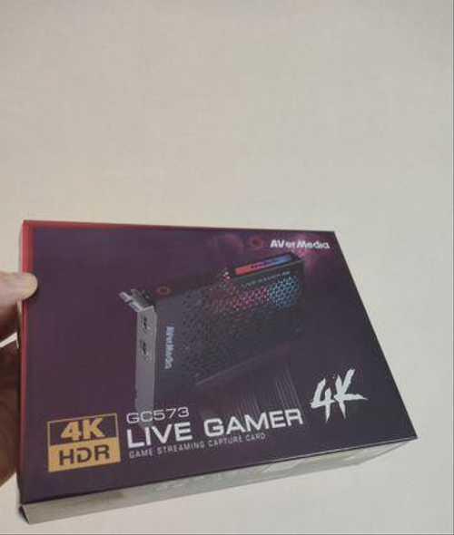 Устройство видеозахвата AVerMedia Live Gamer 4K