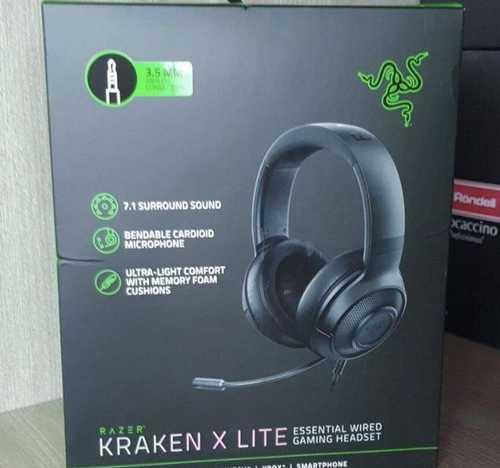 Игровые наушники Razer Kraken X Lite