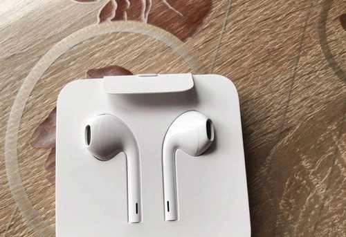 Наушники Earpods lightning новые