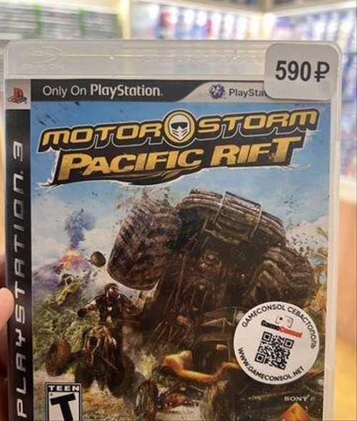 MotorStorm Pacific Rift диск для PS3 б/у