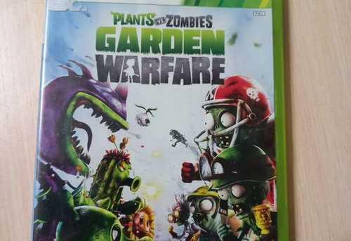 Диск xbox 360 Plants vs Zombies Garden Warfare 1